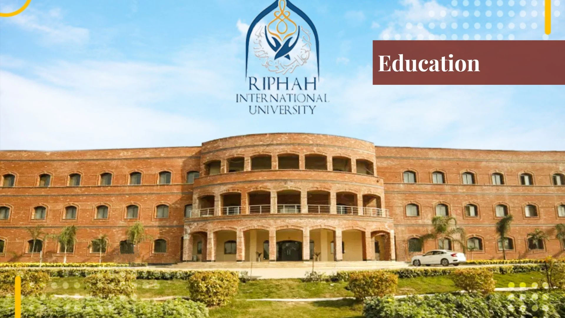 Riphah International University Admissions 2025 Innovative - Education Portal