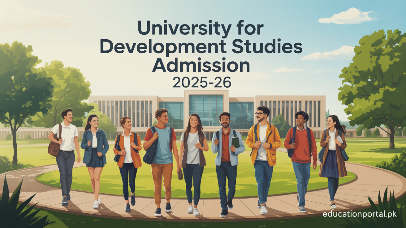 University For Development Studies Admission 2025-26 opportunity ...