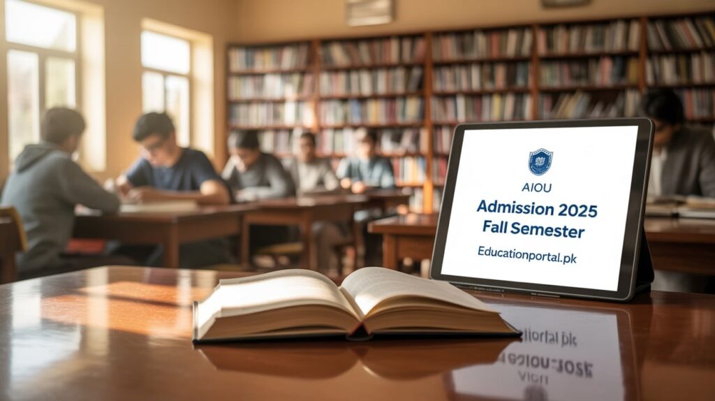 AIOU Admission 2025 Bright Future - Education Portal